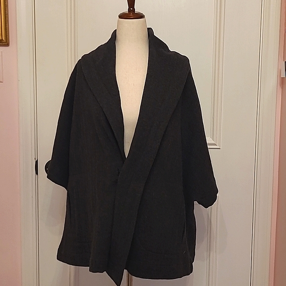 Eileen Fisher | Sweaters | Eileen Fisher Grey Swing Sweater | Poshmark